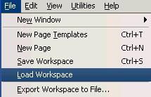 Load Workspace